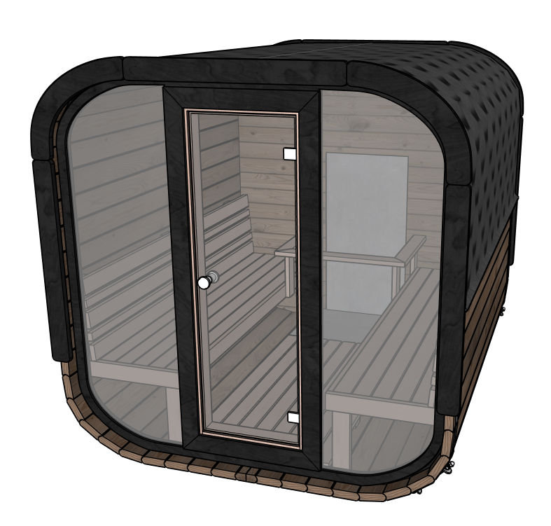 Bastu Cube XL - Nordiska Småhus Sverige
